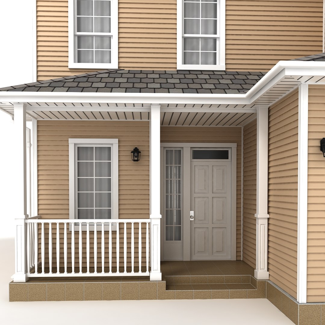 3ds two-story cottage
