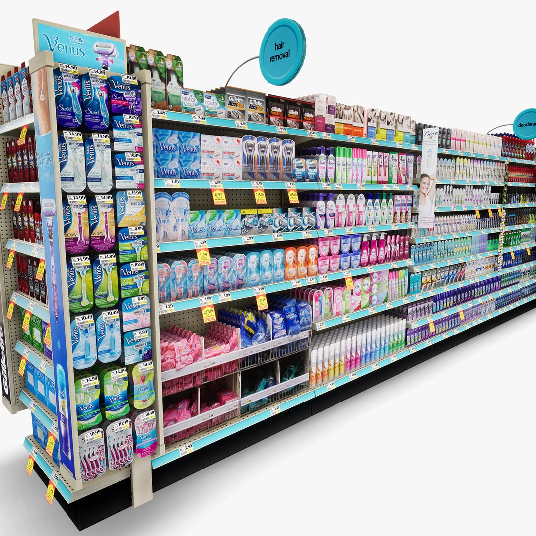 3D Aisle 03 - Model - TurboSquid 1287637