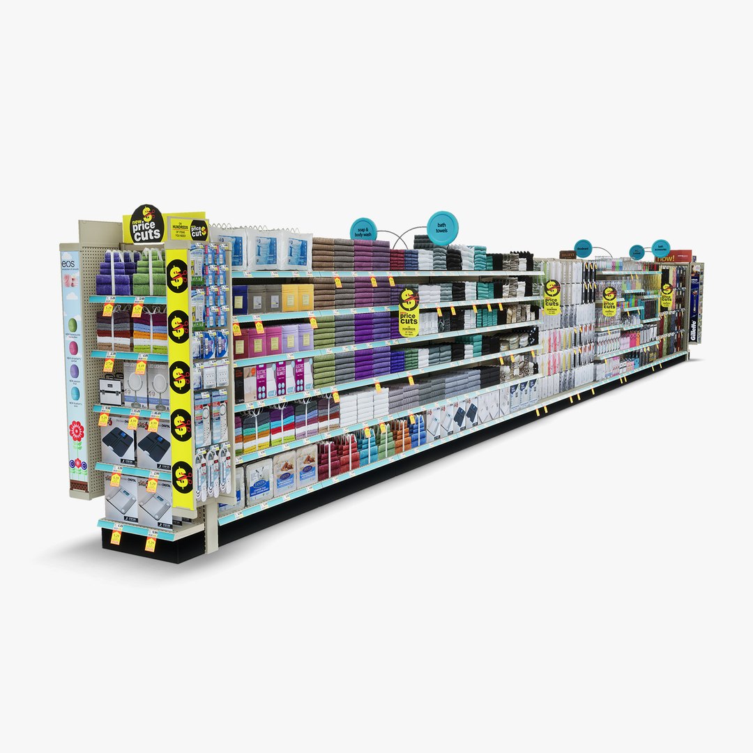 3D Aisle 03 - Model - TurboSquid 1287637