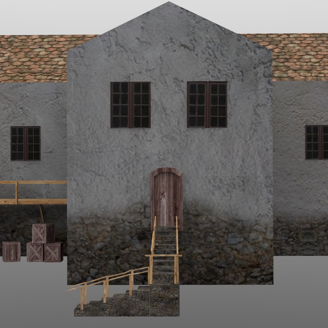 Building Medieval Tavern 3d Fbx