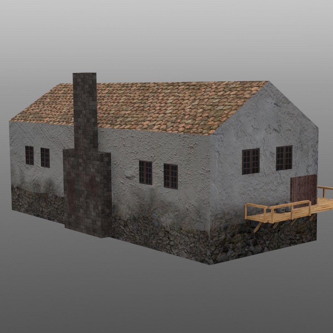 Building Medieval Tavern 3d Fbx