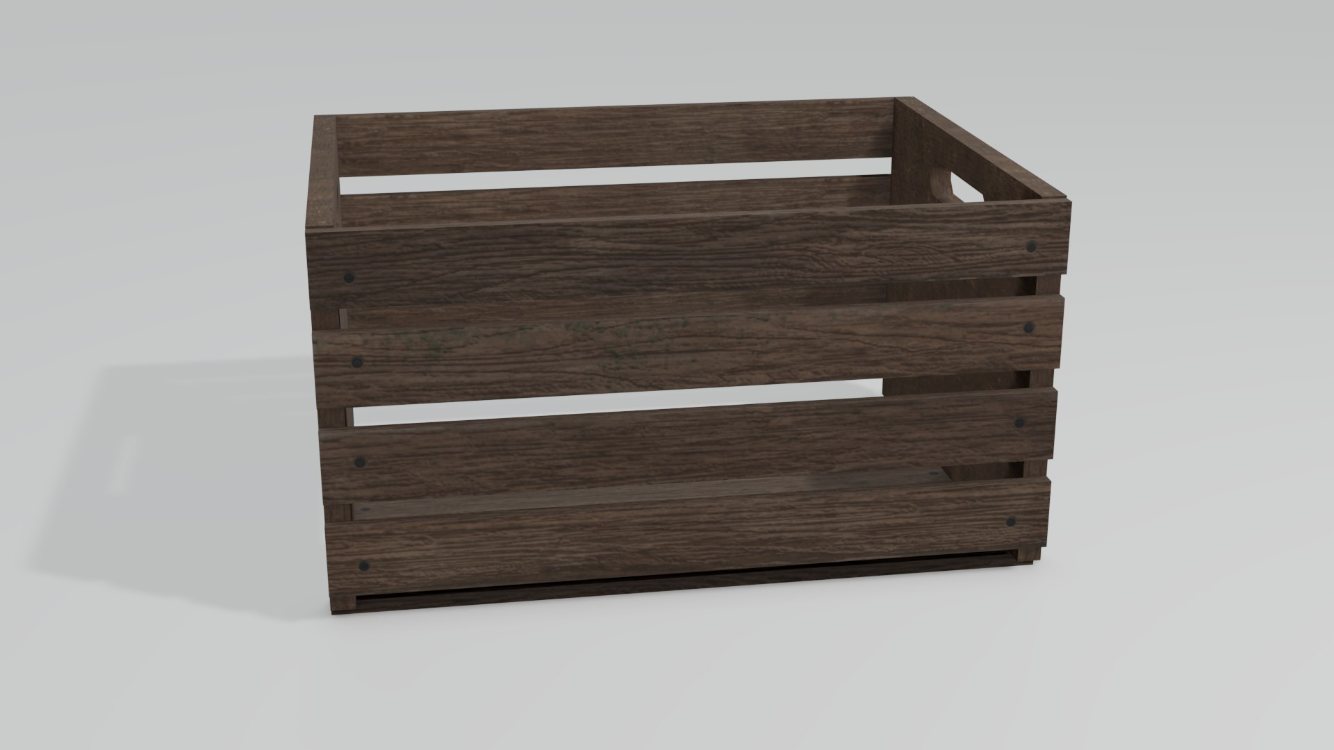 Free 3D Wooden Crate Model - TurboSquid 1744087
