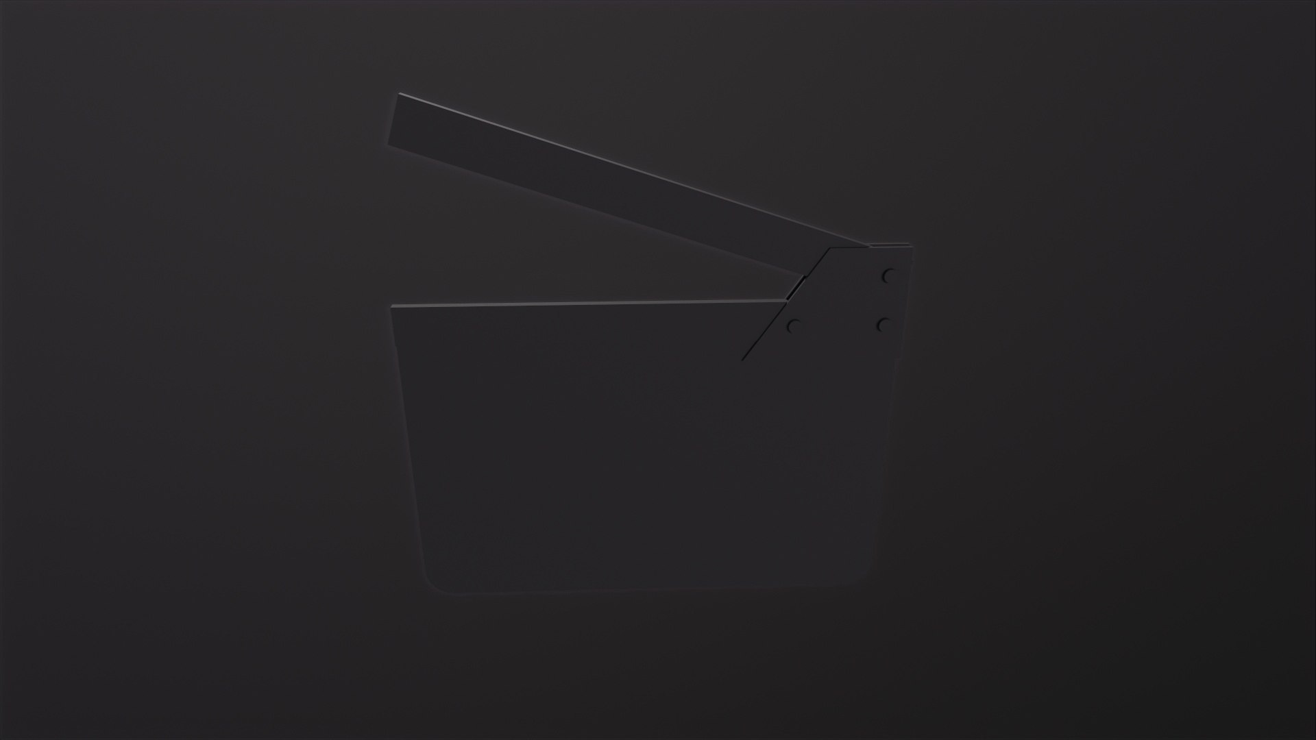 Clapperboard Movie Clapper Board 3D Model - TurboSquid 2130279