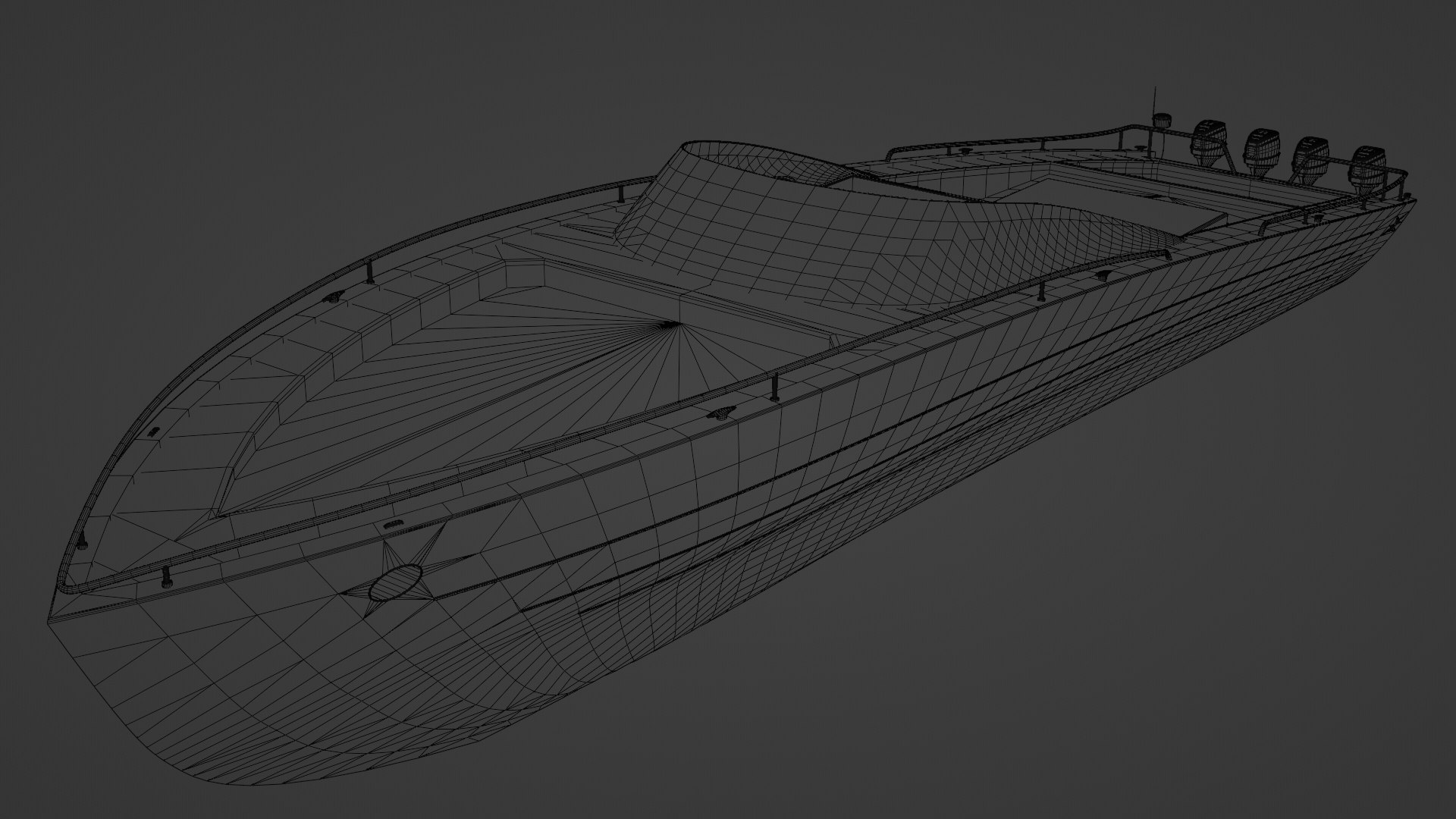 Speed Boat 3D Model - TurboSquid 2255644