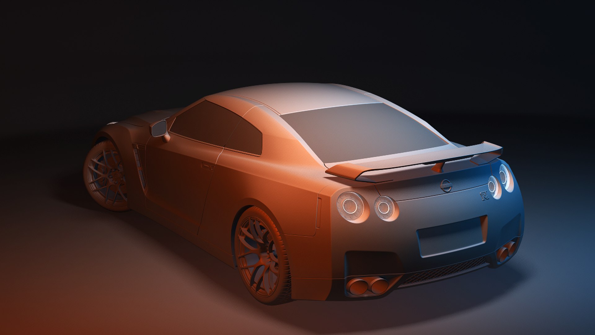 3d ma nissan gt-r
