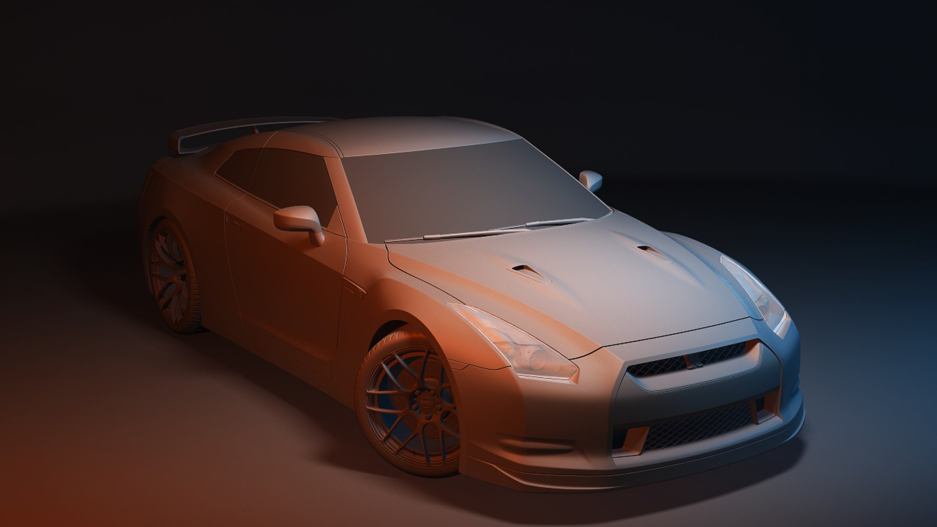 3d ma nissan gt-r