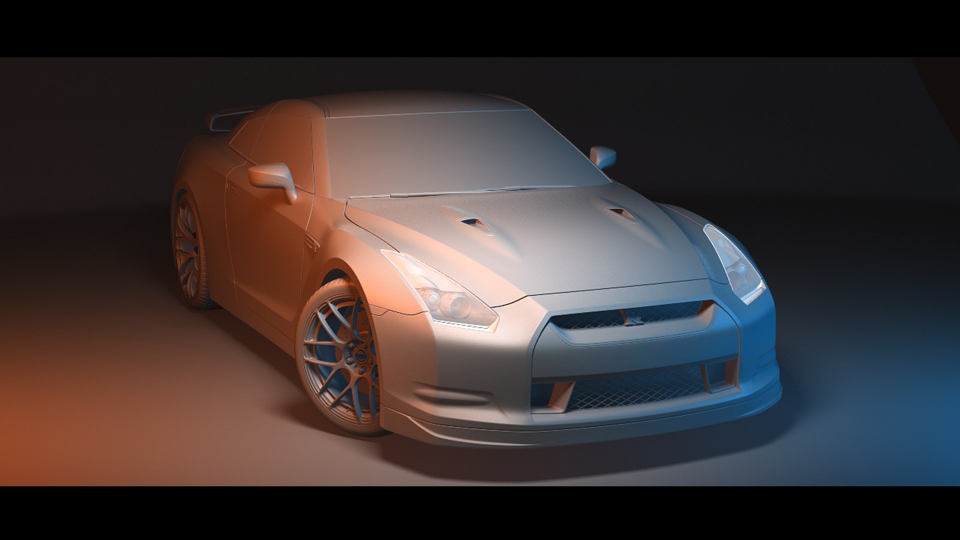 3d ma nissan gt-r