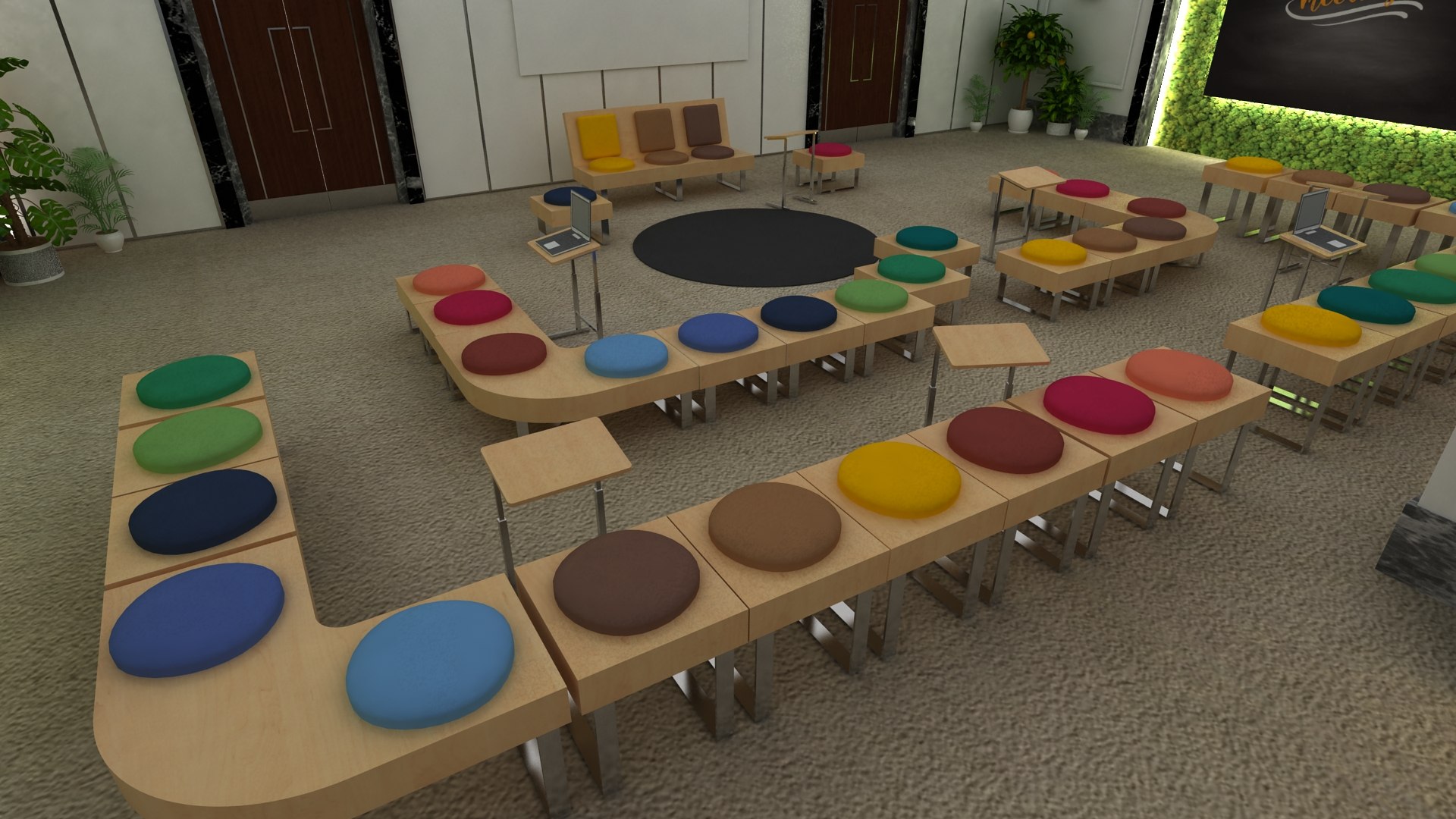 Fun Stools 3D Model - TurboSquid 1650314