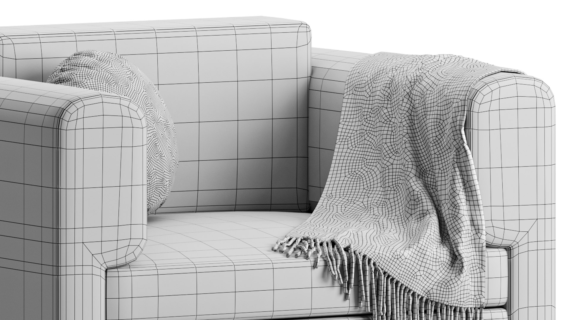 3D InMar Velvet Smoking Chair - TurboSquid 2293681