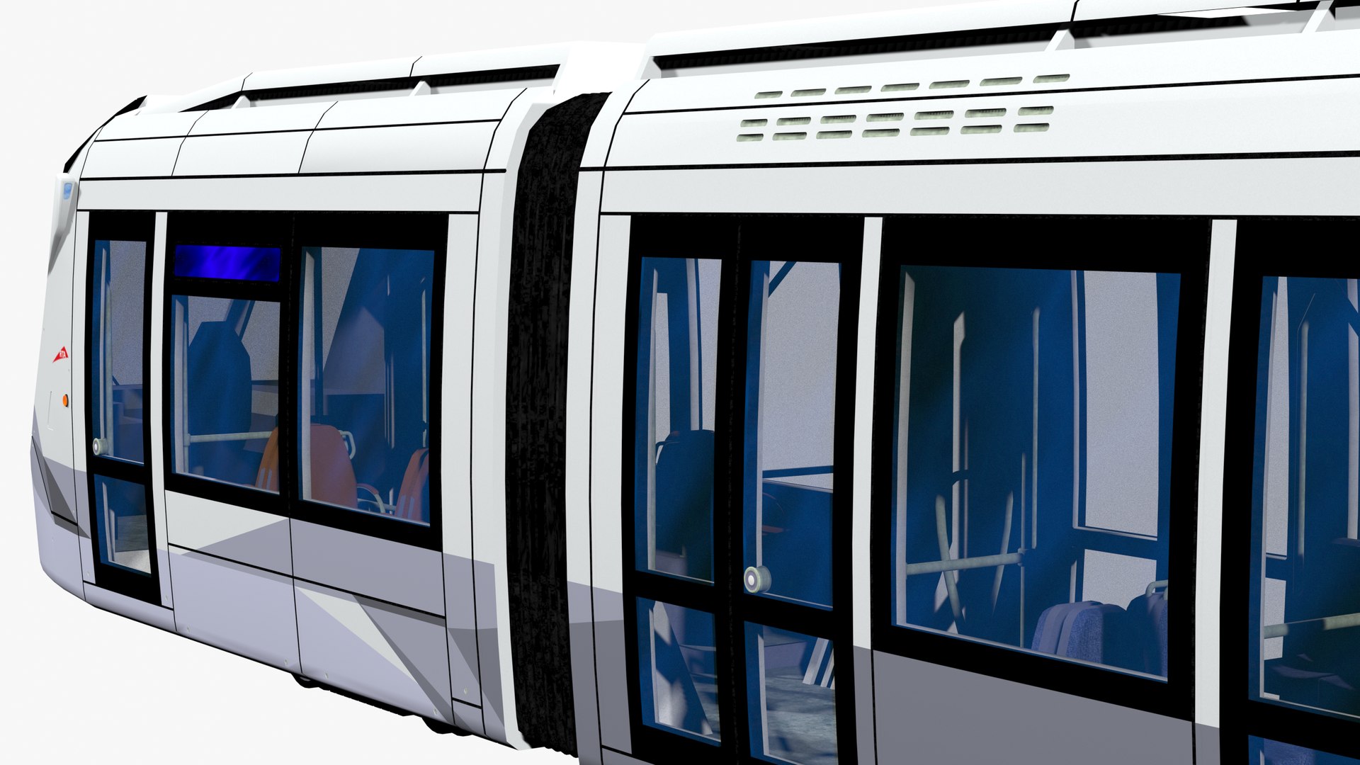 Dubai Tram - Alstom Citadis 402 3D Model - TurboSquid 2275293