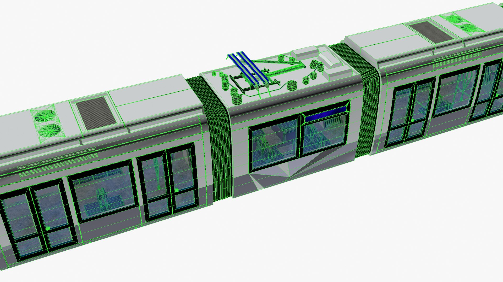 Dubai Tram - Alstom Citadis 402 3D Model - TurboSquid 2275293