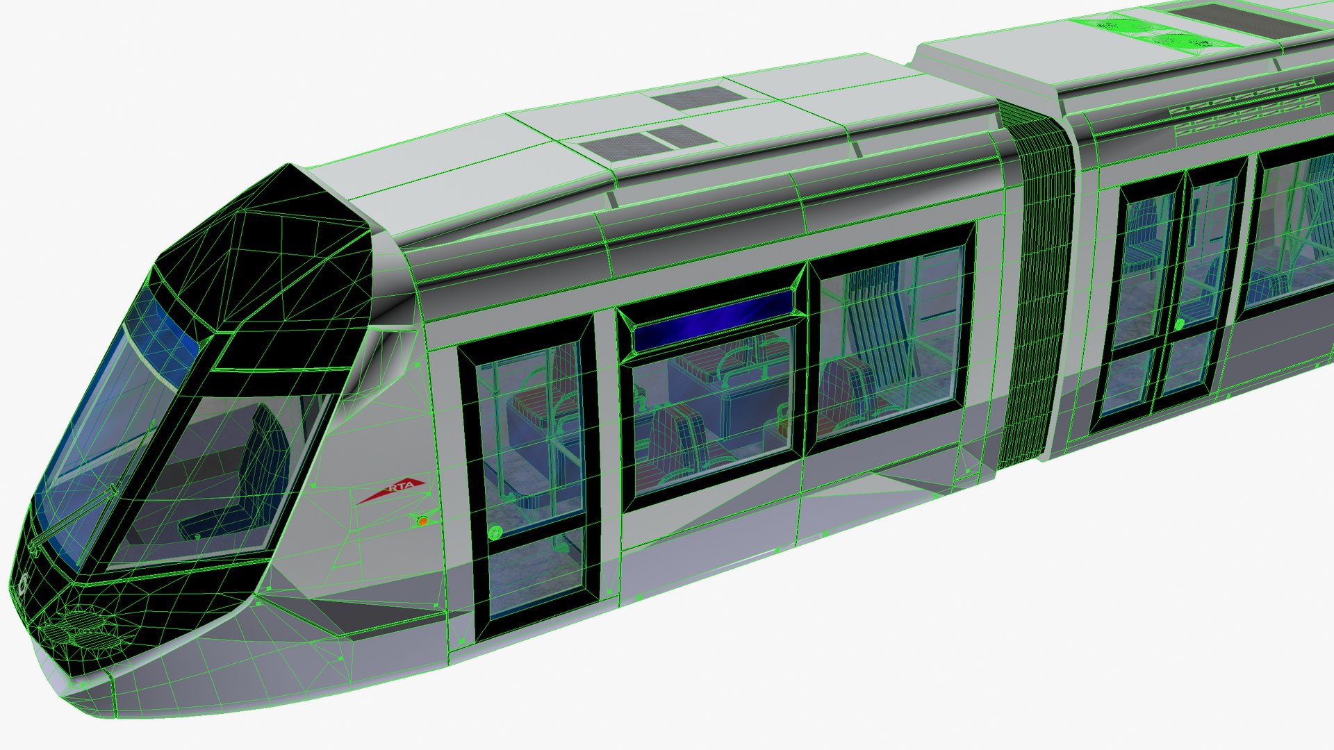 Dubai Tram - Alstom Citadis 402 3D Model - TurboSquid 2275293