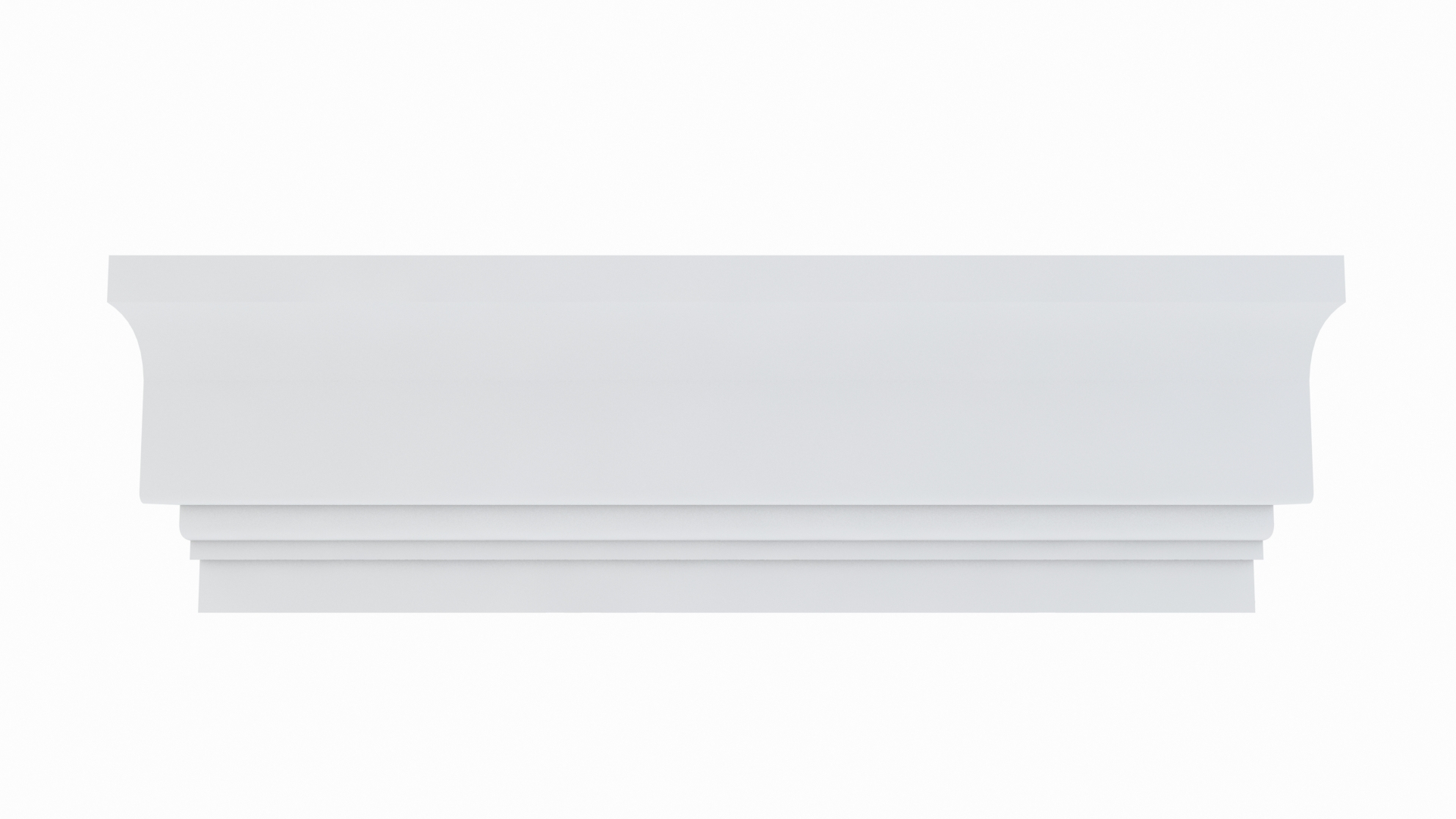 Cornice 157 Straight 3D Model - TurboSquid 2030690
