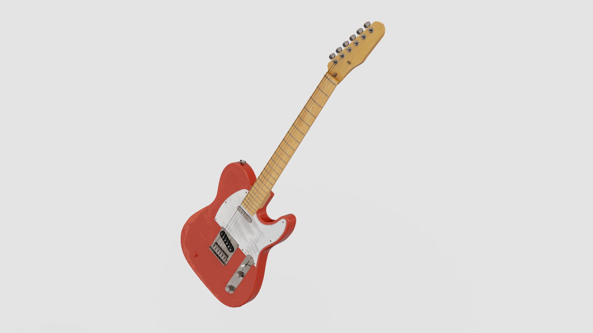 3D Guitar TStyle30 - TurboSquid 2240741