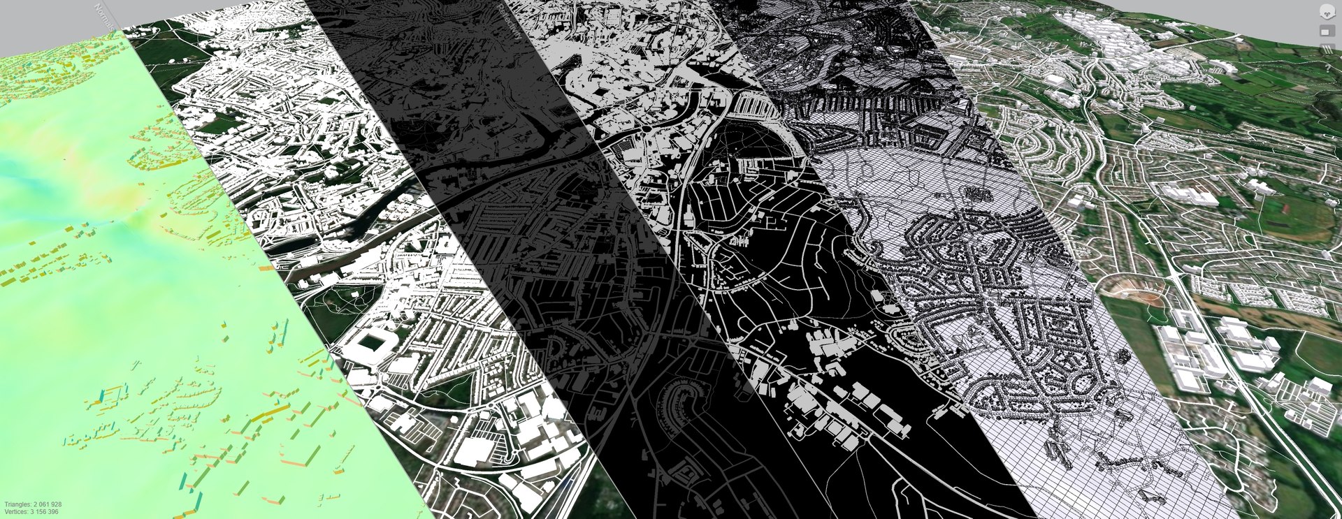 3D Cityscape Bristol England Model - TurboSquid 1931500