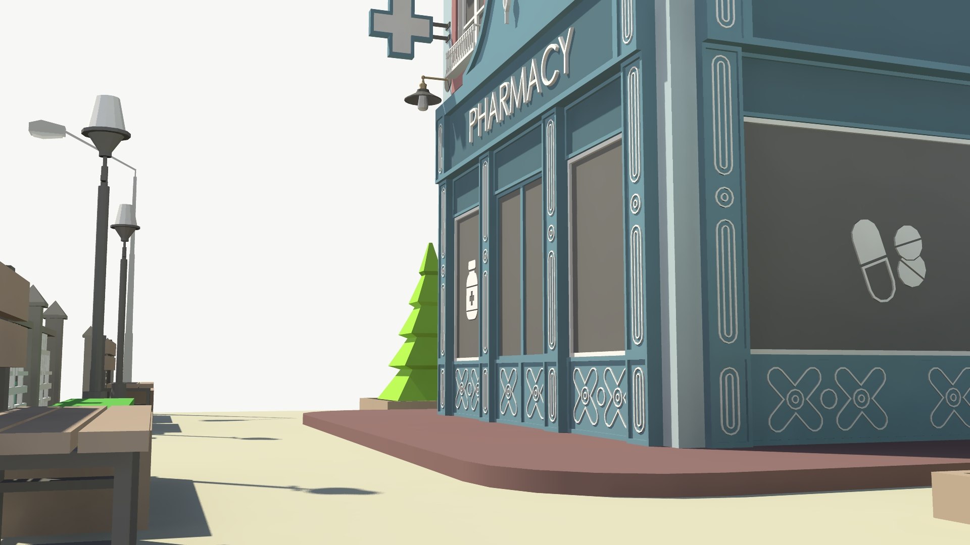 3D Pharmacy 02 Model - TurboSquid 1424011