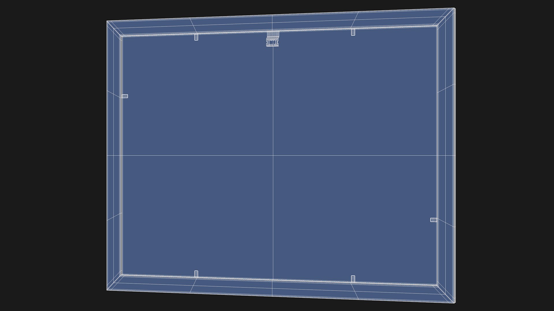 Realistic wall picture frames 3D model - TurboSquid 1532822