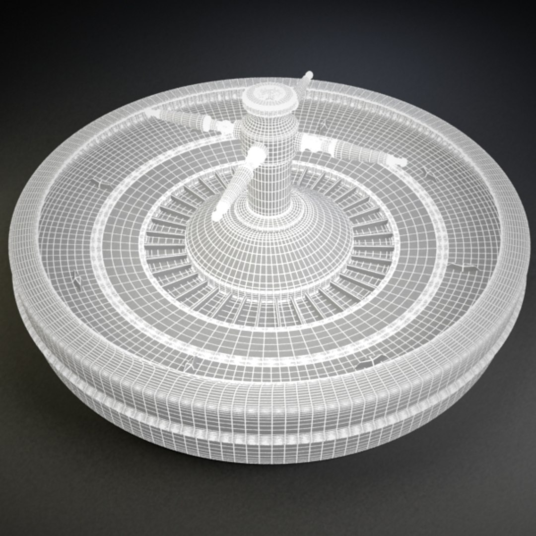 3d Roulette Wheel Model