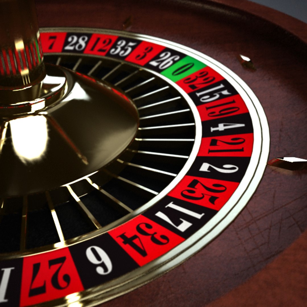 3d Roulette Wheel Model
