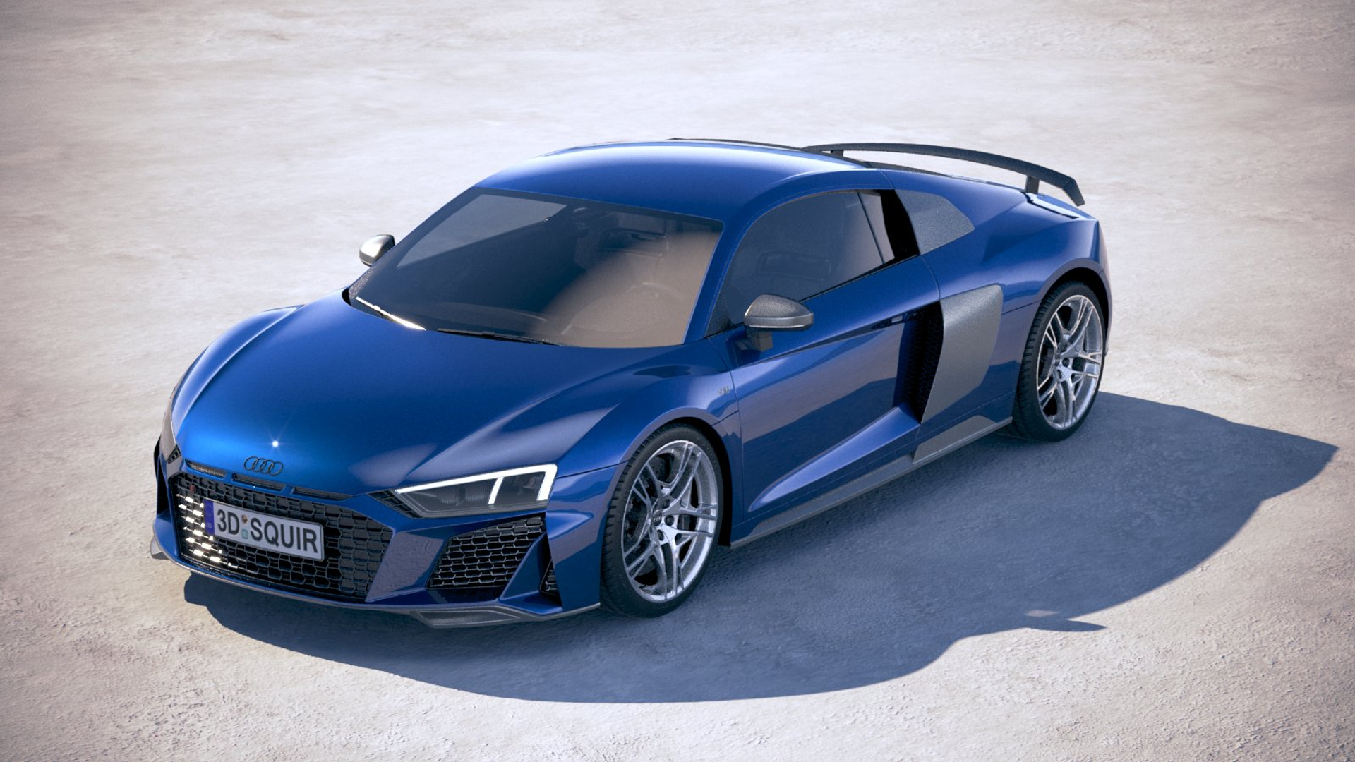 3D Audi R8 2019 Model - TurboSquid 1352331