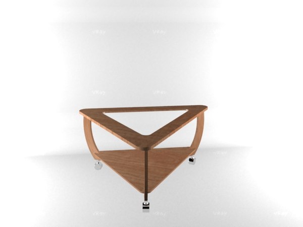3d triangular table