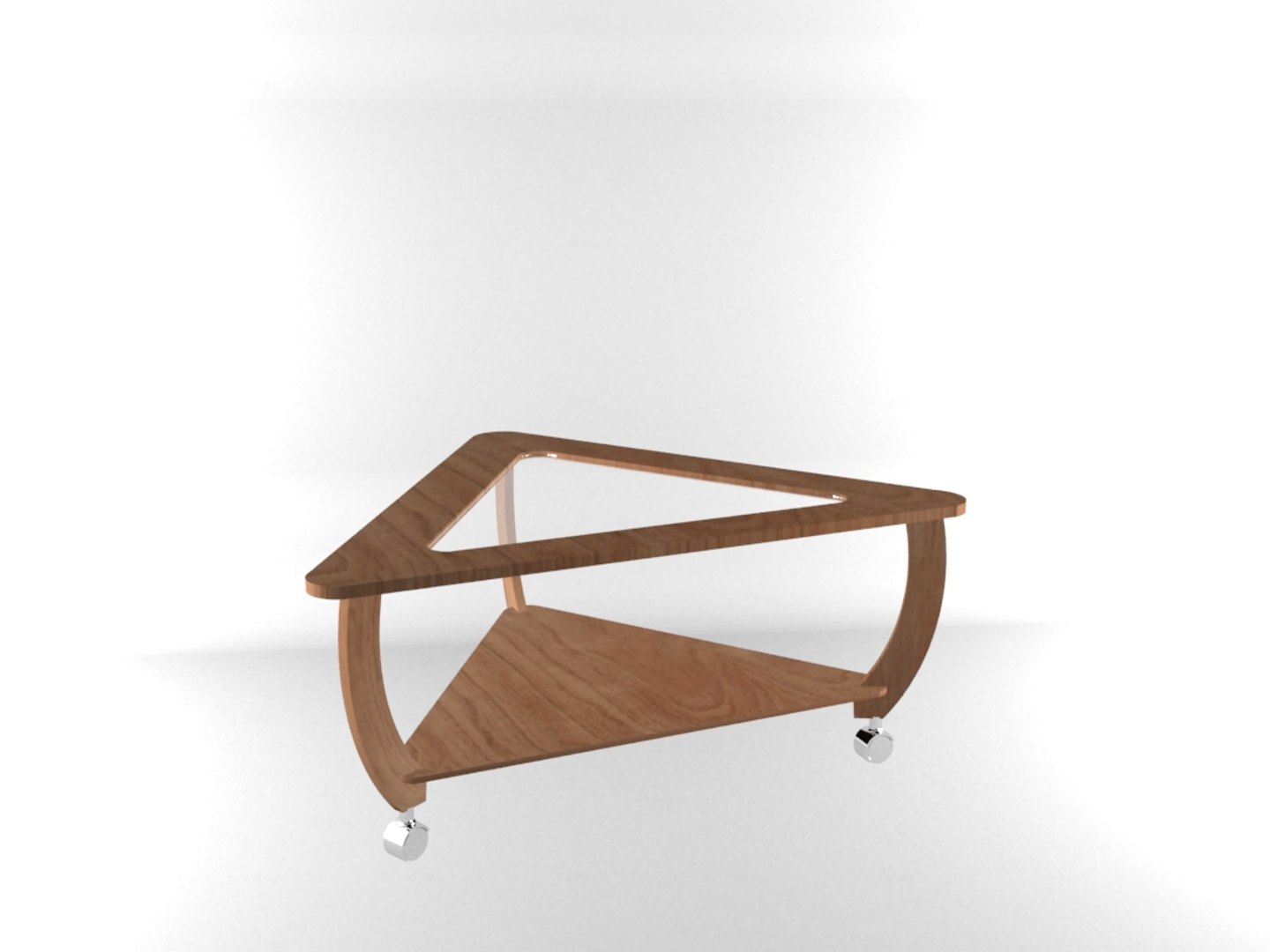3d triangular table