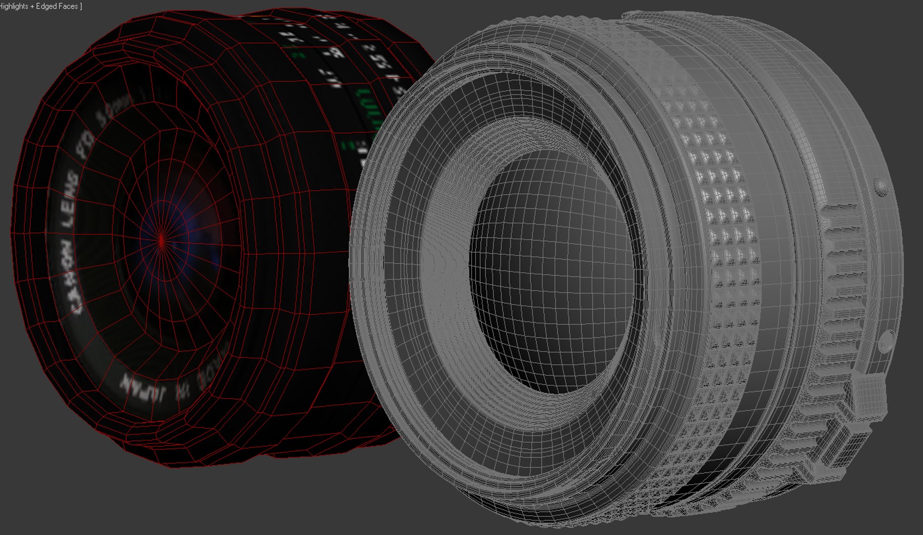 maya photo lens camera