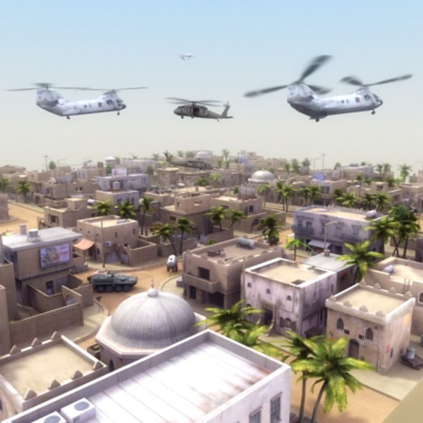 3d arab infantry games model