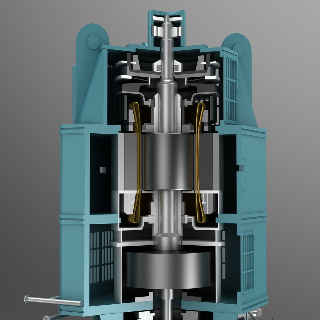 Nuclear Power Plant Pump 3D Model - TurboSquid 2014245