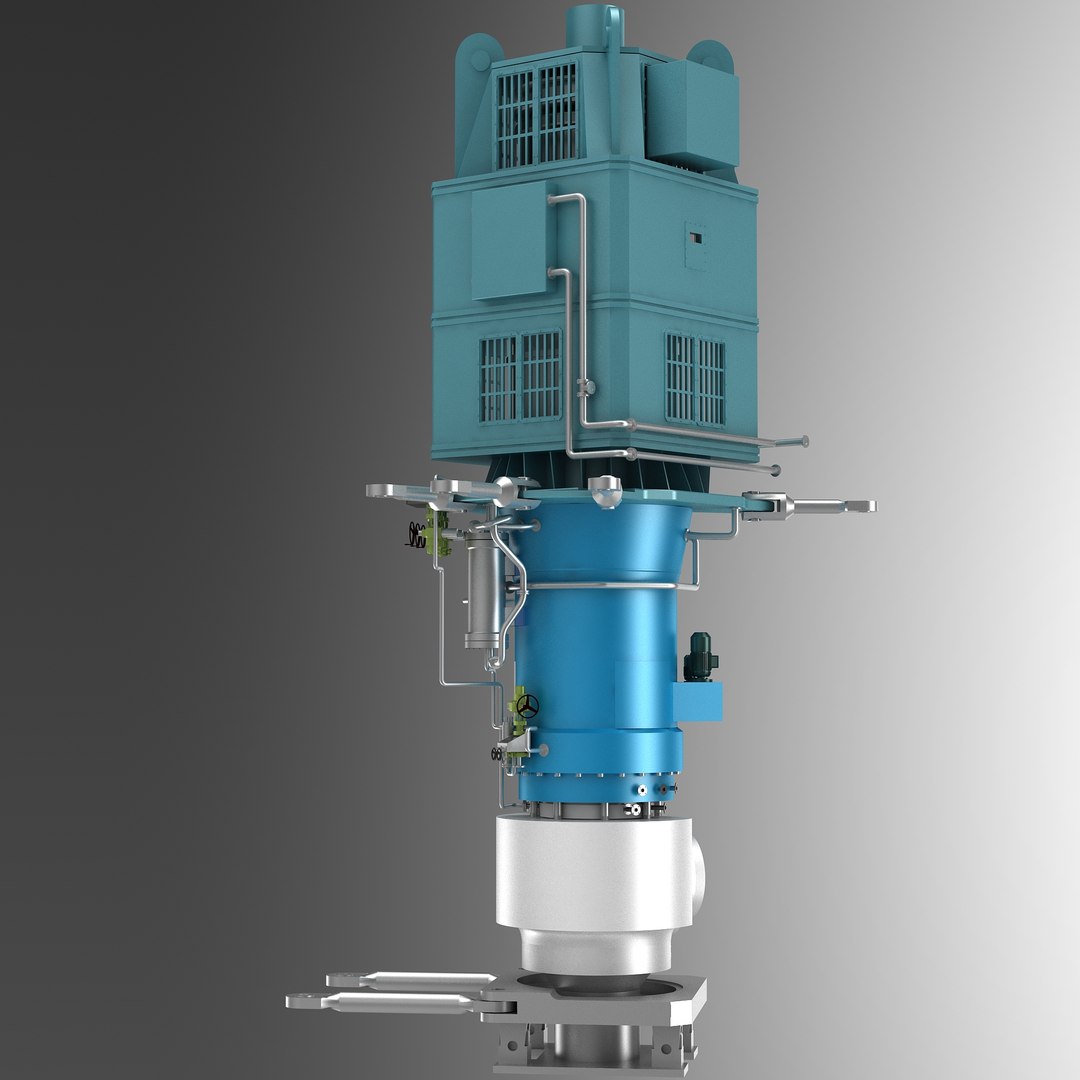 Nuclear Power Plant Pump 3D Model - TurboSquid 2014245