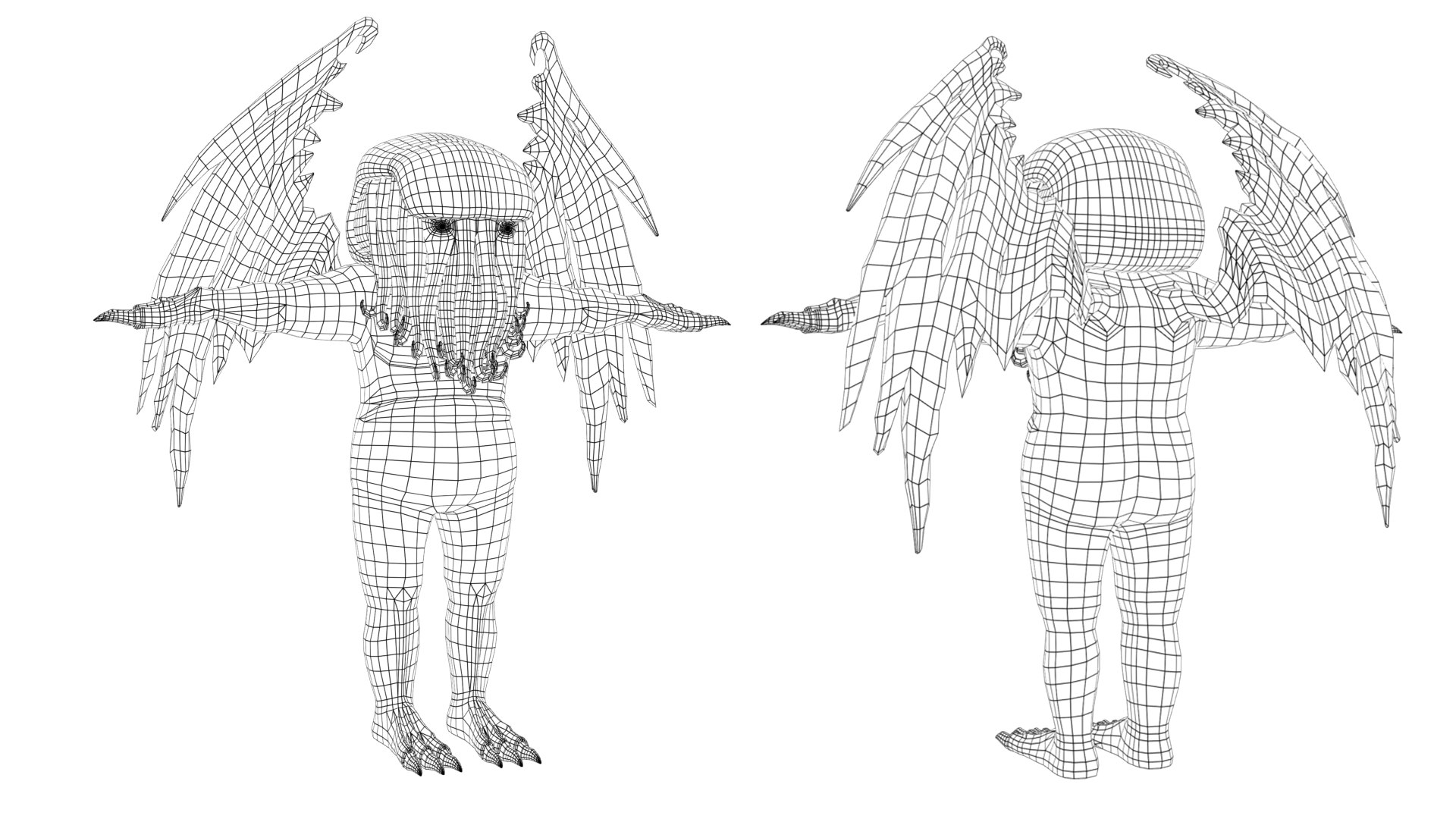Cthulhu Model - TurboSquid 2276104