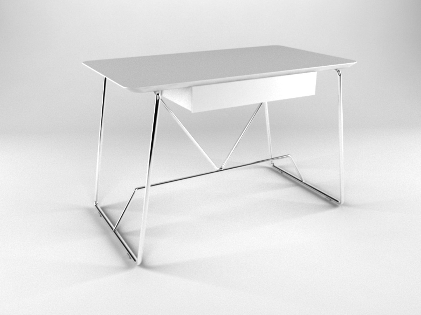 Calligaris Duke Desk 4 3d C4d