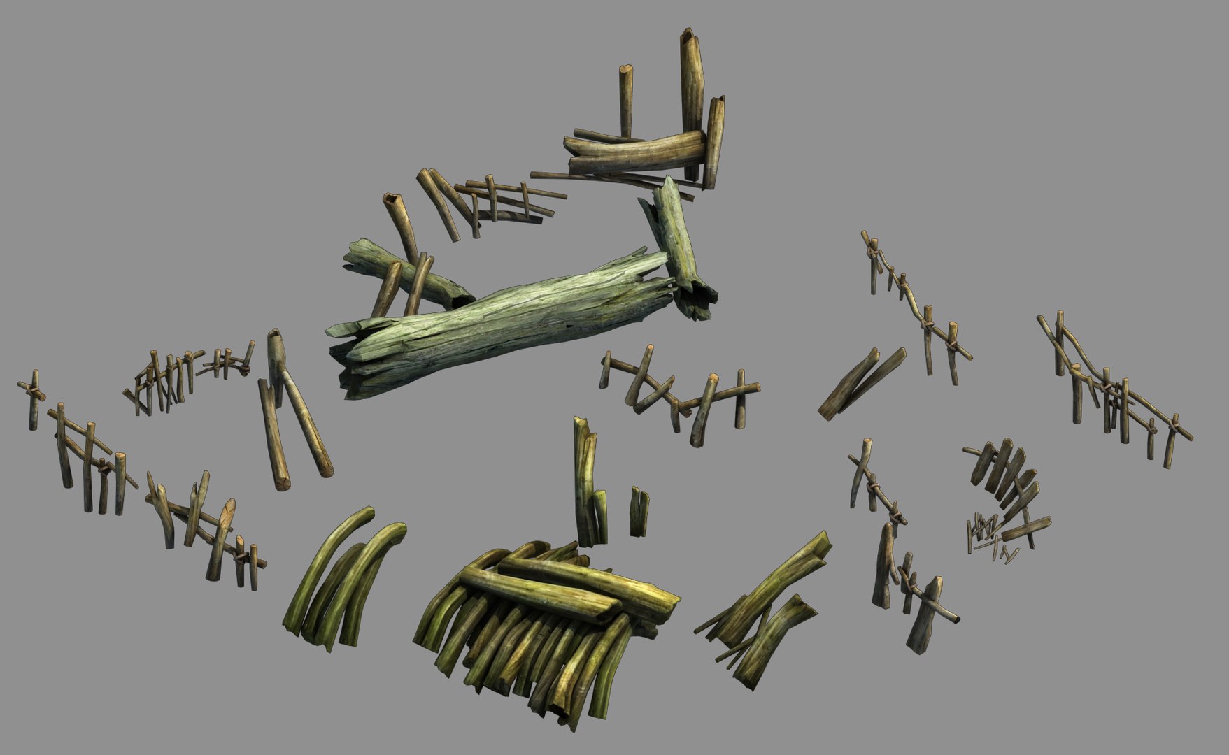 Yamano - random wood 3D model - TurboSquid 1449225