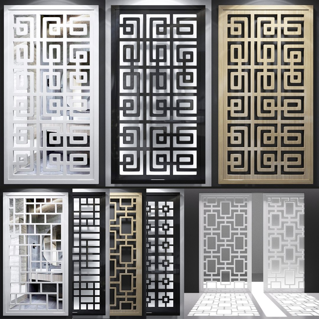 Screen decorative 3D model - TurboSquid 1340706
