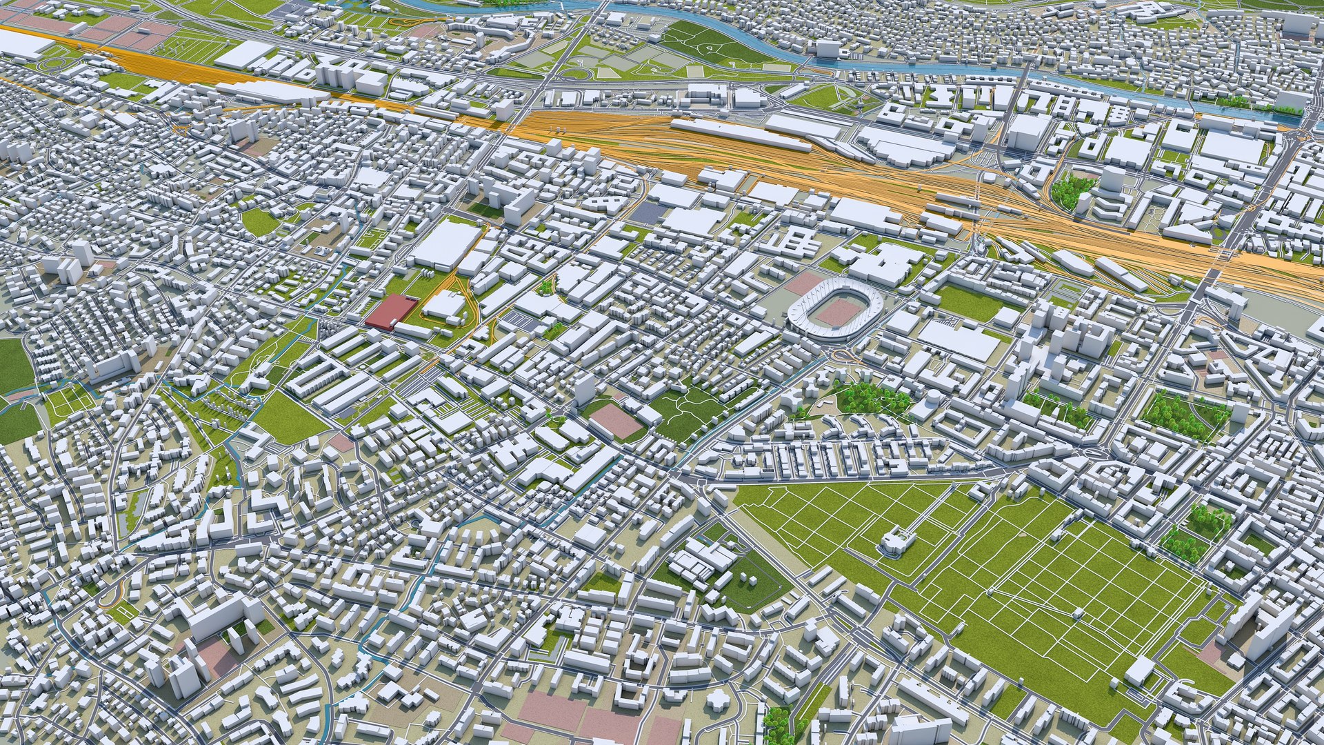 Zurich Switzerland 3D model - TurboSquid 1720966