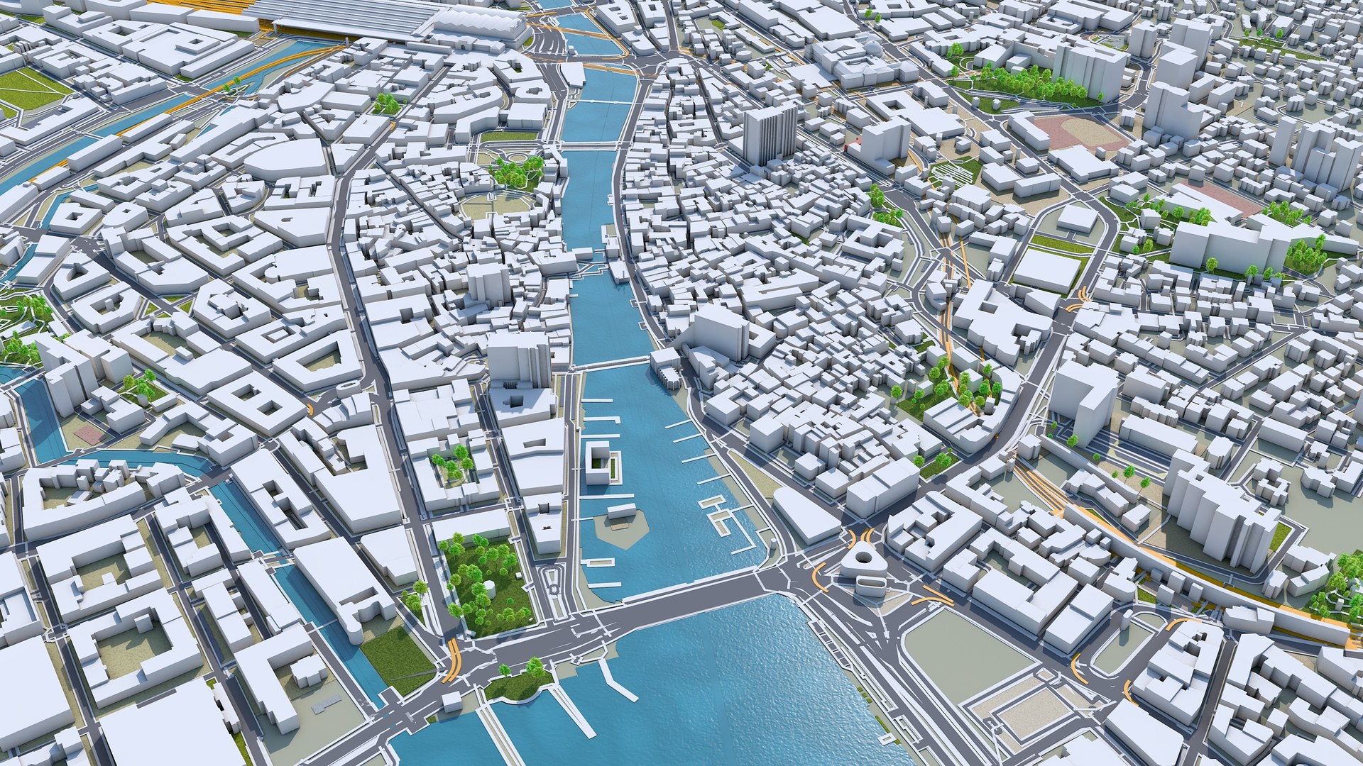 Zurich Switzerland 3D model - TurboSquid 1720966