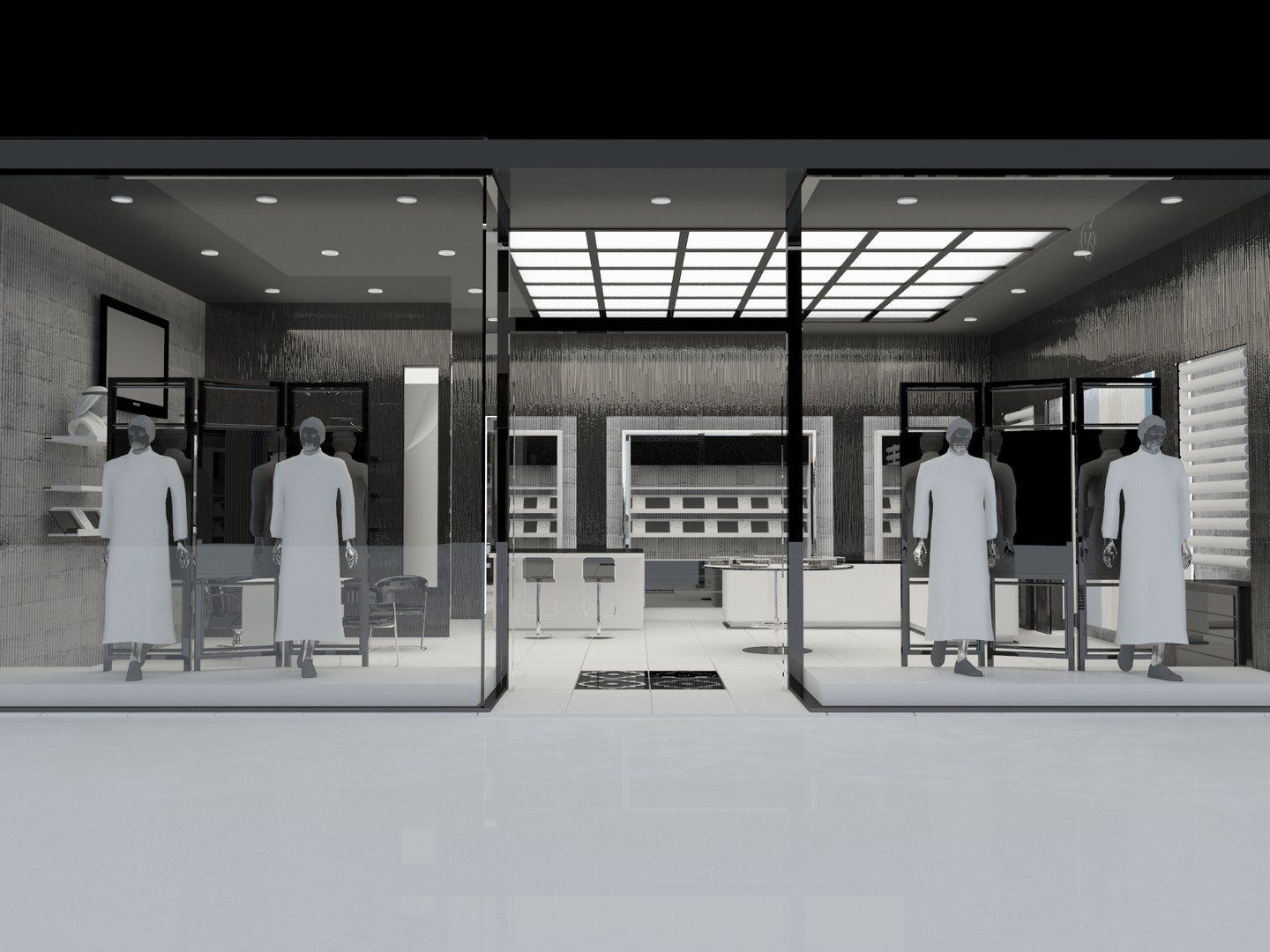 3D Dress Shop Model - TurboSquid 1930871