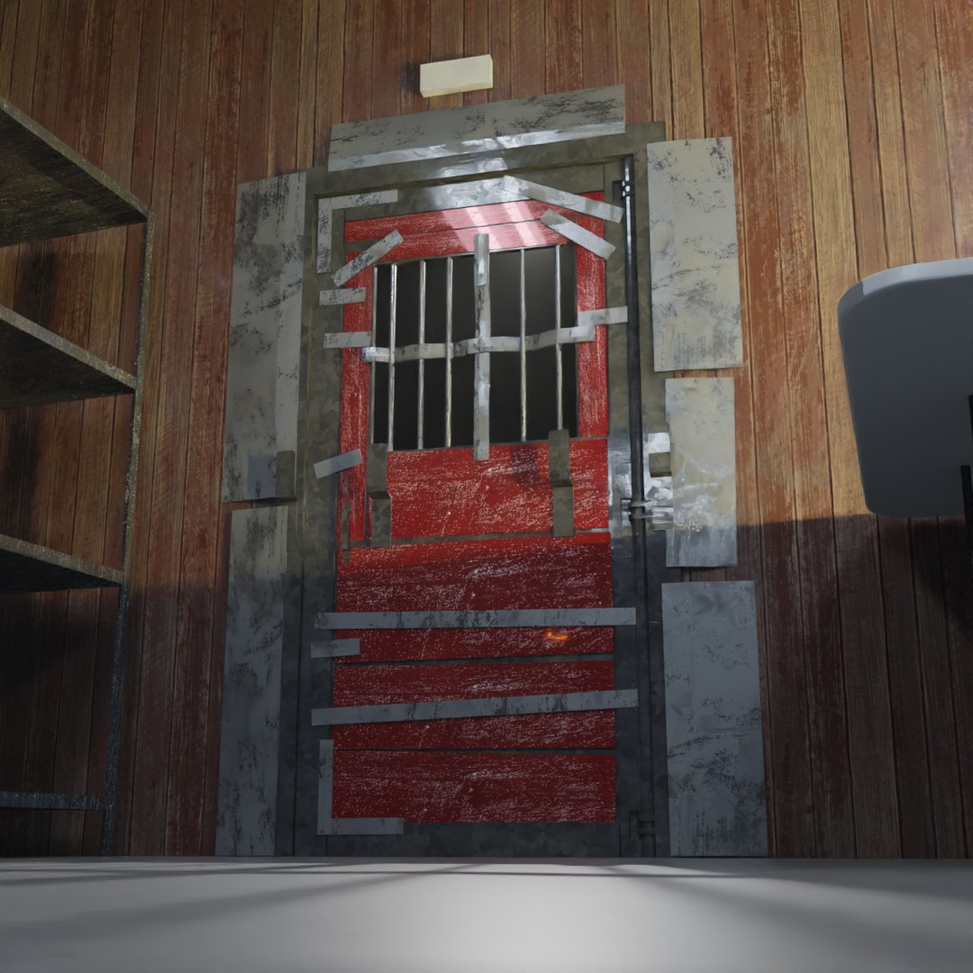 Reinforced Door 3D - TurboSquid 2069768