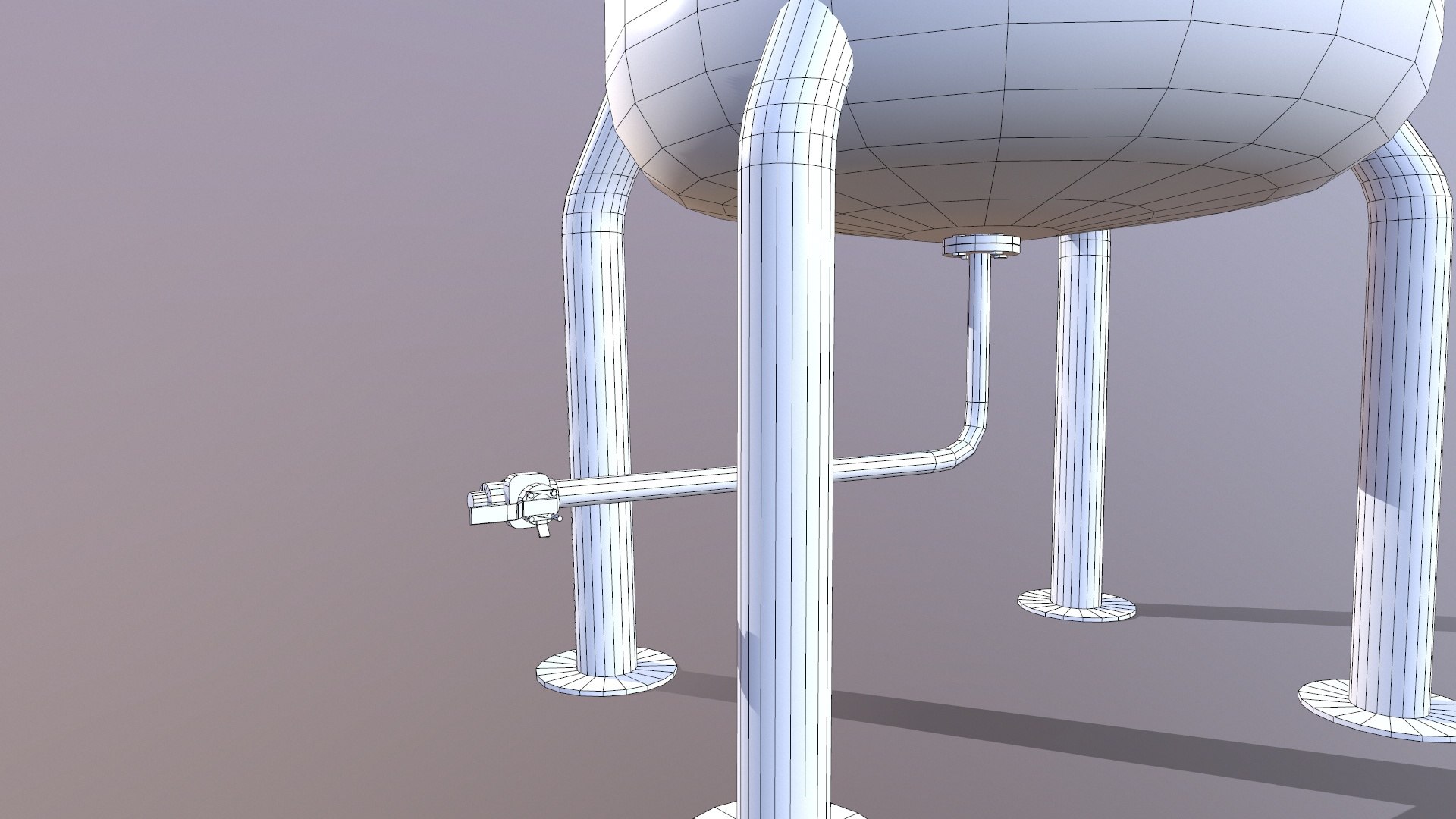 3D Storage Tank Model - TurboSquid 2287615
