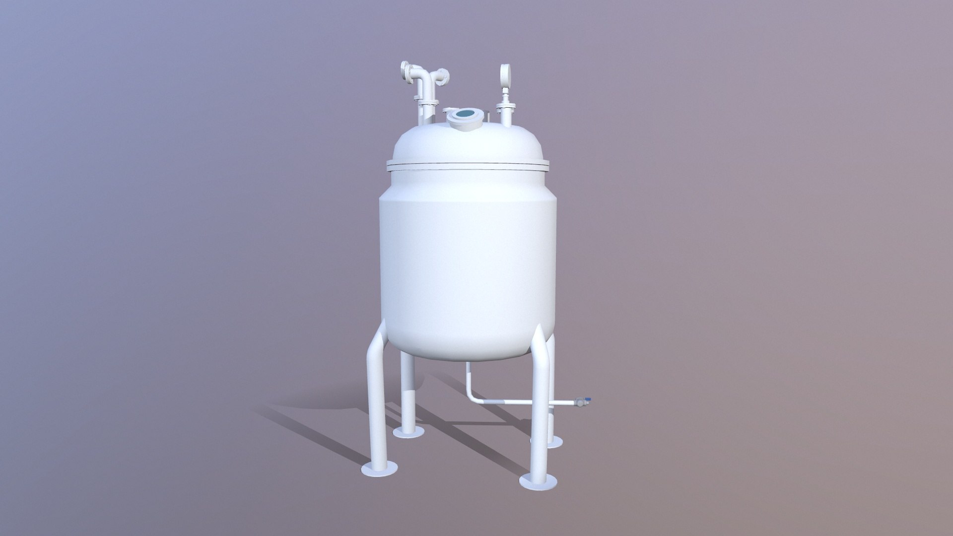 3D Storage Tank Model - TurboSquid 2287615