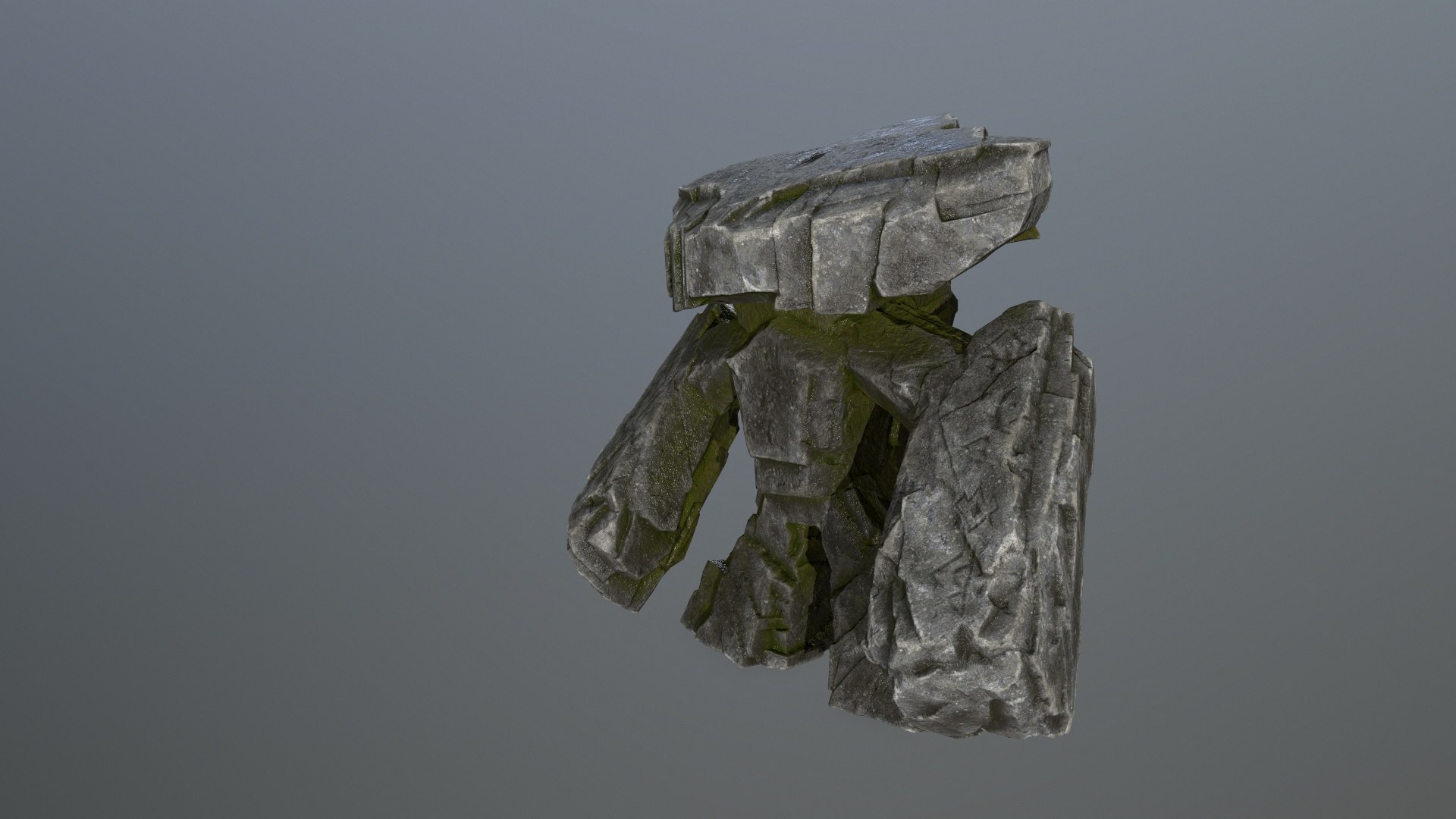 3D Rock Monster Model - TurboSquid 1853542
