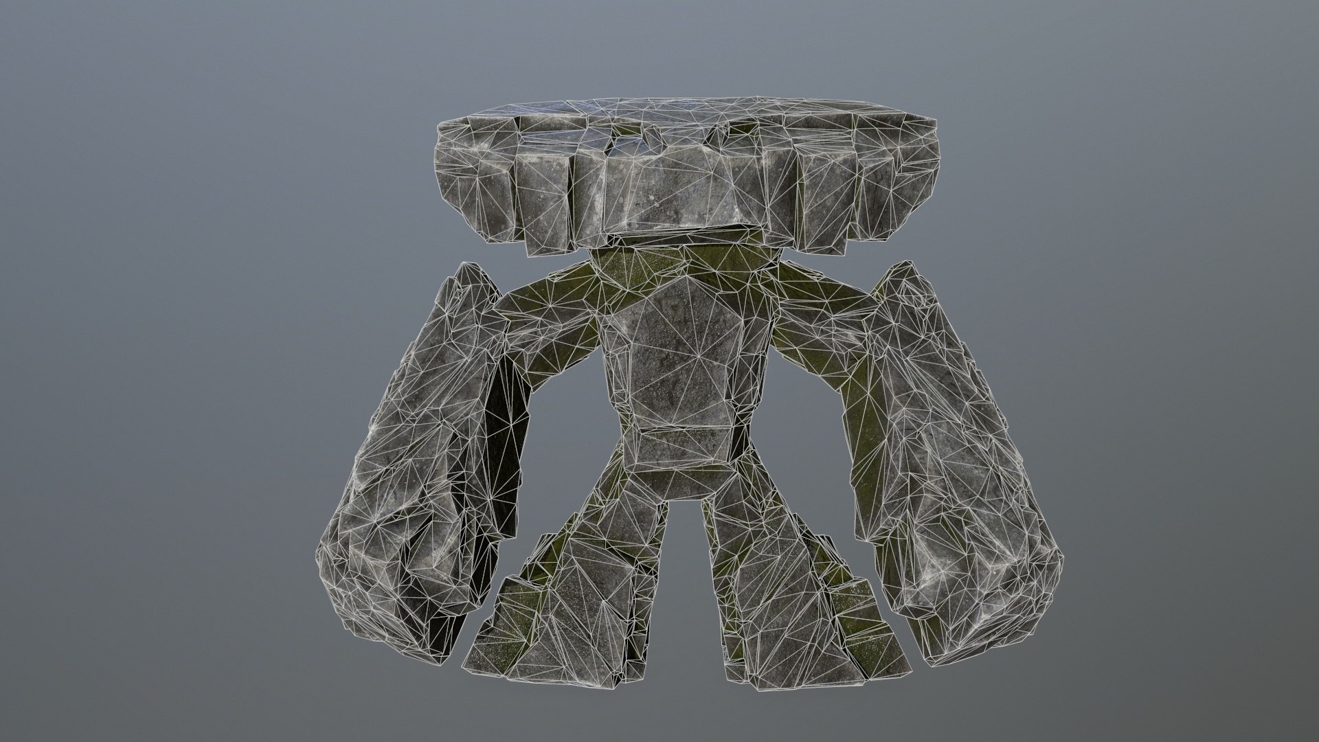 3D Rock Monster Model - TurboSquid 1853542