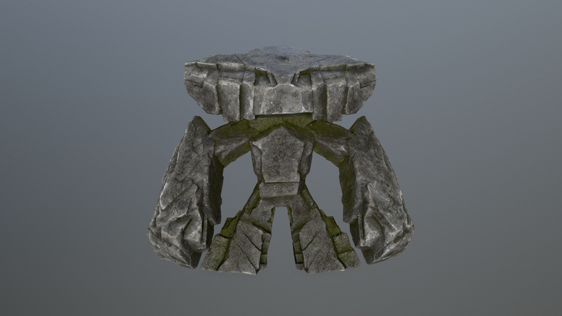 3D Rock Monster Model - TurboSquid 1853542