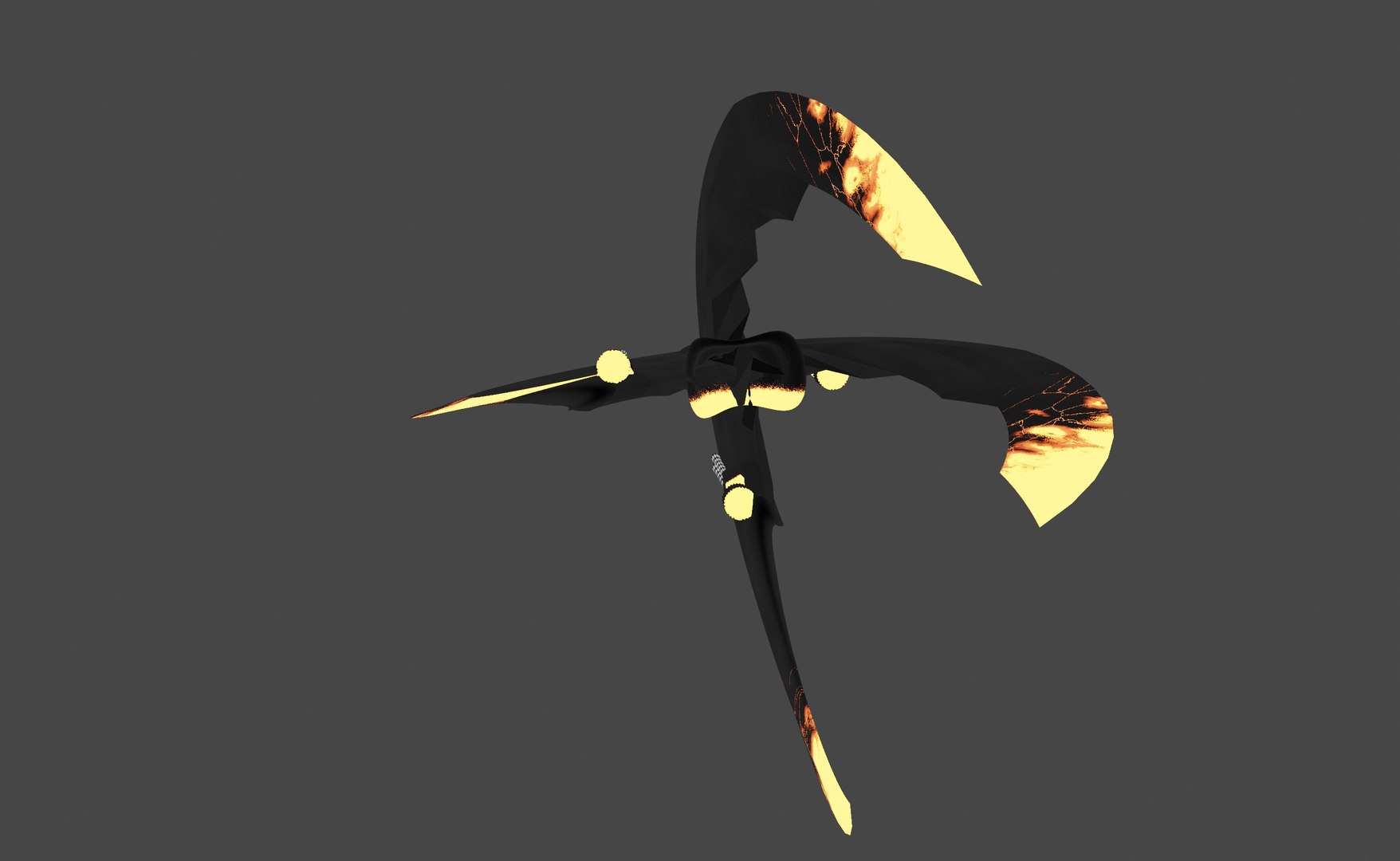 Futuristic Spaceship 3D Model - TurboSquid 1952940