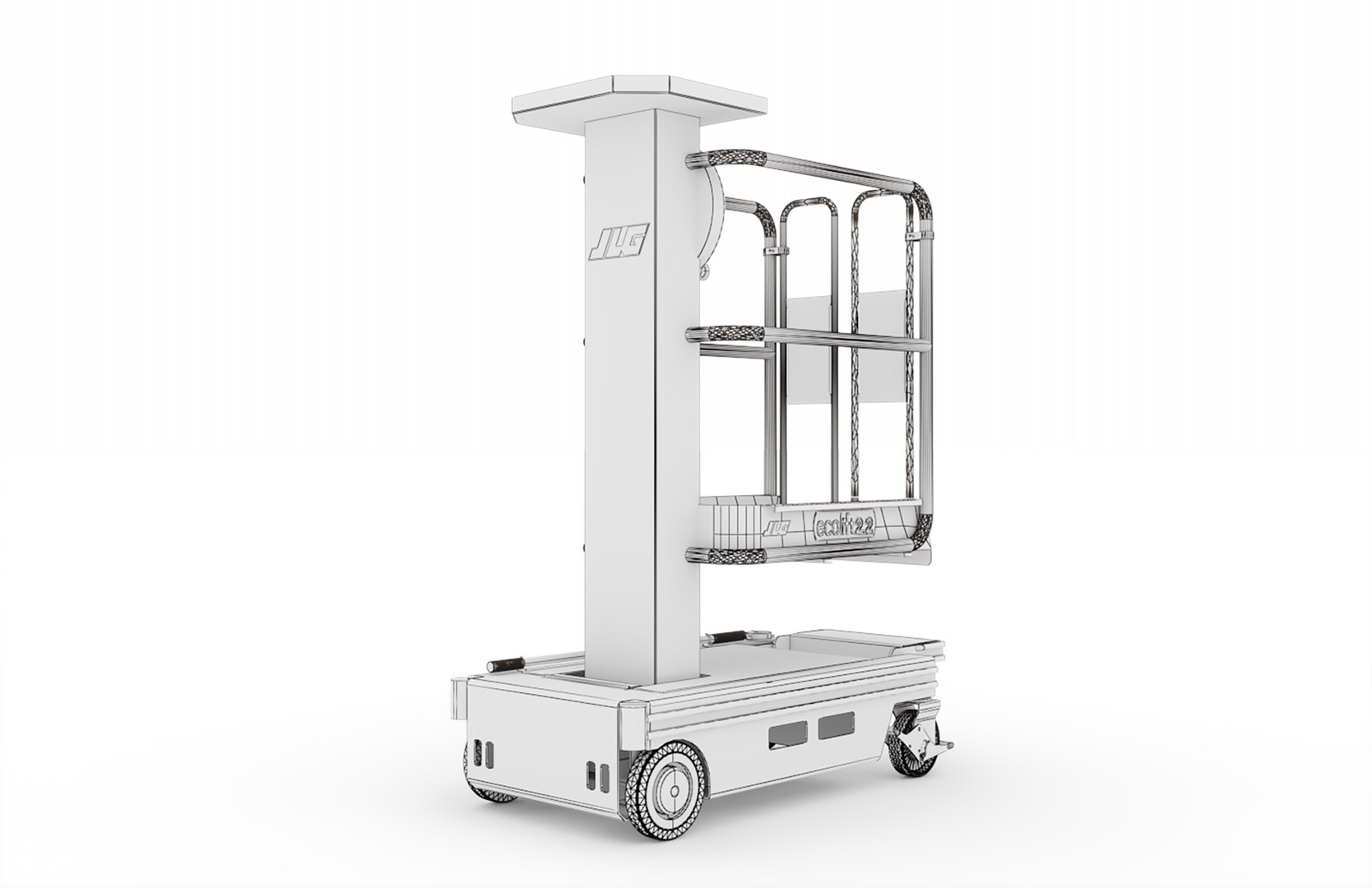 ECOLIFT 70 JLG - VERTICAL PLATFORM Model - TurboSquid 1987916