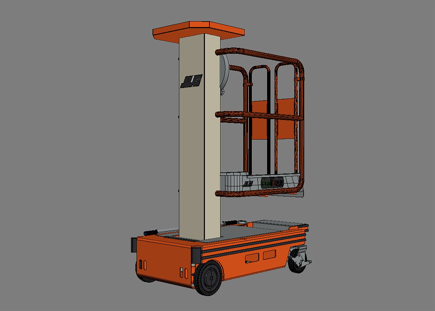 ECOLIFT 70 JLG - VERTICAL PLATFORM Model - TurboSquid 1987916