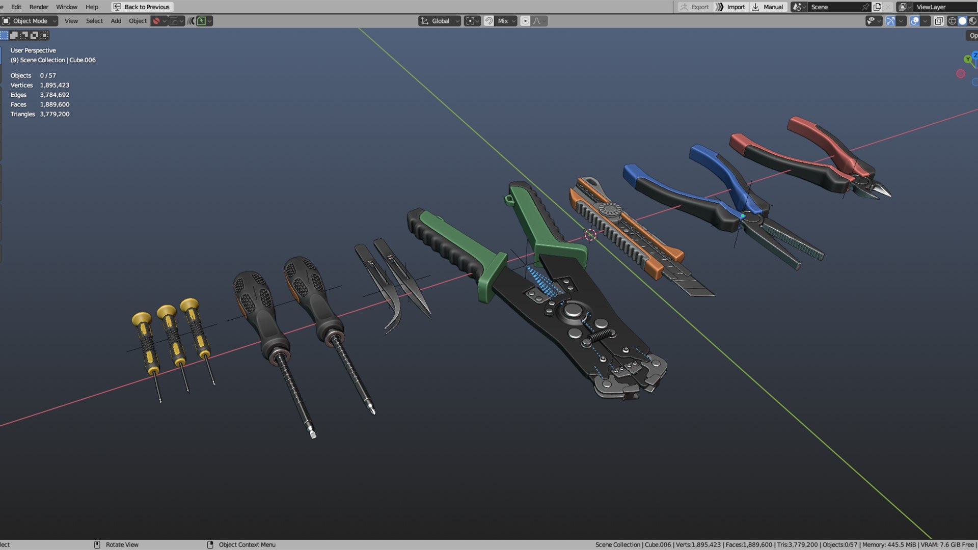 Technician Tools Model - TurboSquid 2333174