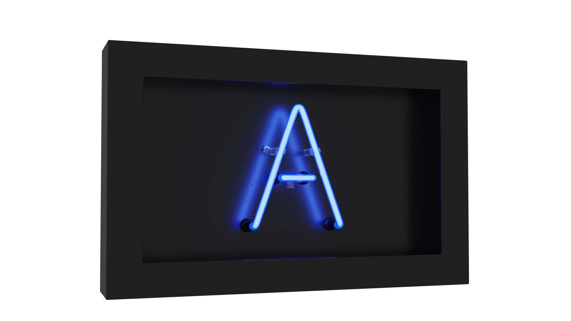 3D Neon A Model - TurboSquid 1913518