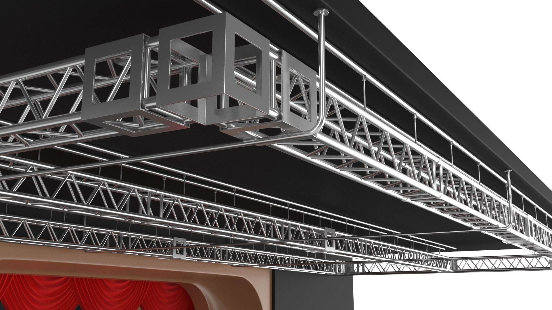 3D Real Theater Stage - TurboSquid 1631118