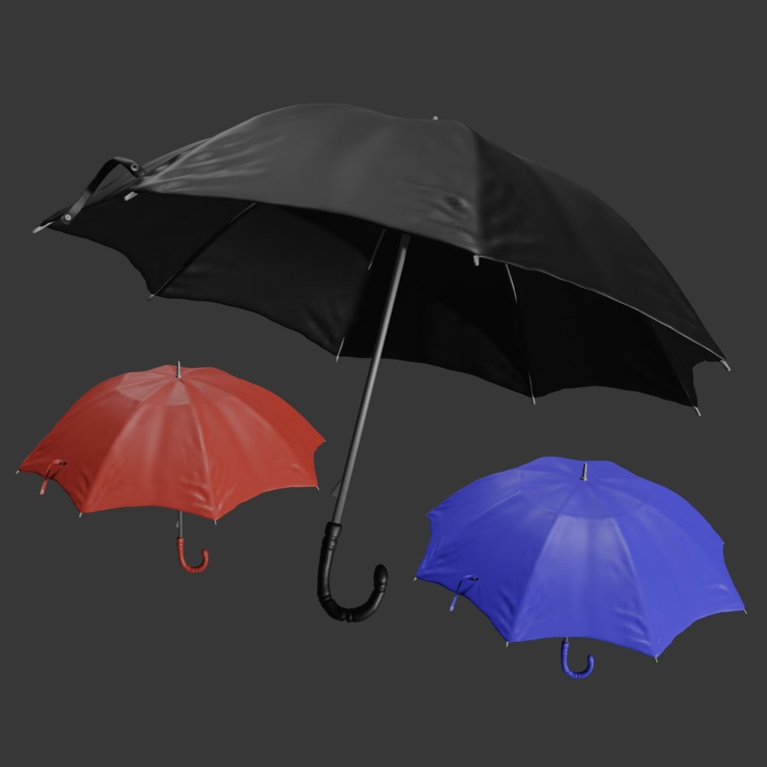 Umbrella 3D Model - TurboSquid 1779401